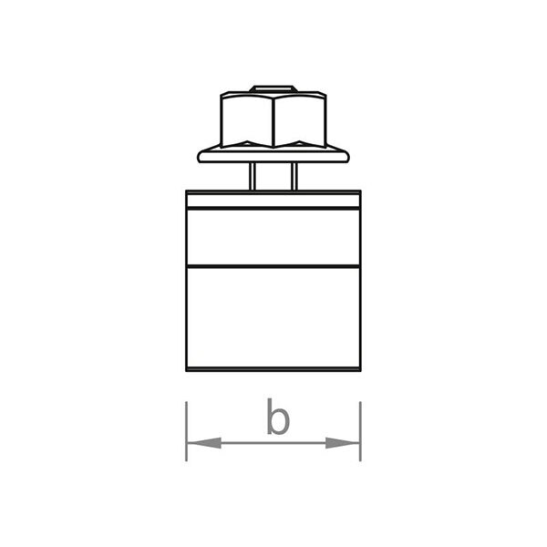 Solar Modules Mounting Structure - novotegra Standing seam clamp set M8 ...