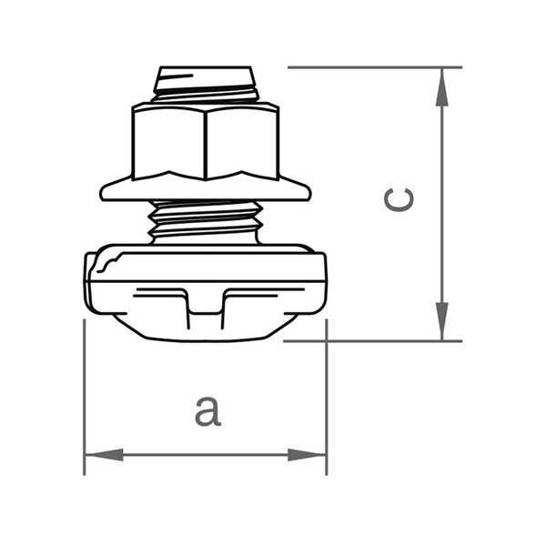 Solar Modules Mounting Structure - novotegra Cross rail connector set C ...