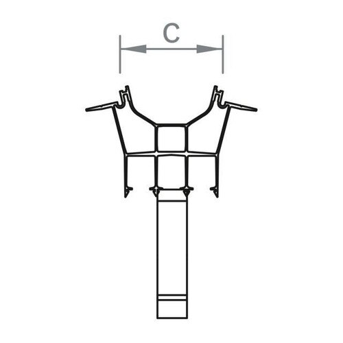 Solar Modules Mounting Structure - novotegra Module support set 13° 150 ...