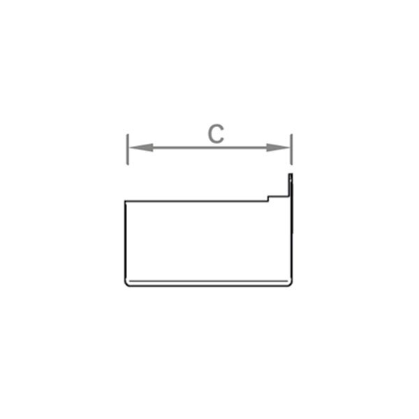 Solar Modules Mounting Structure - novotegra End Cap C47 black - new ...