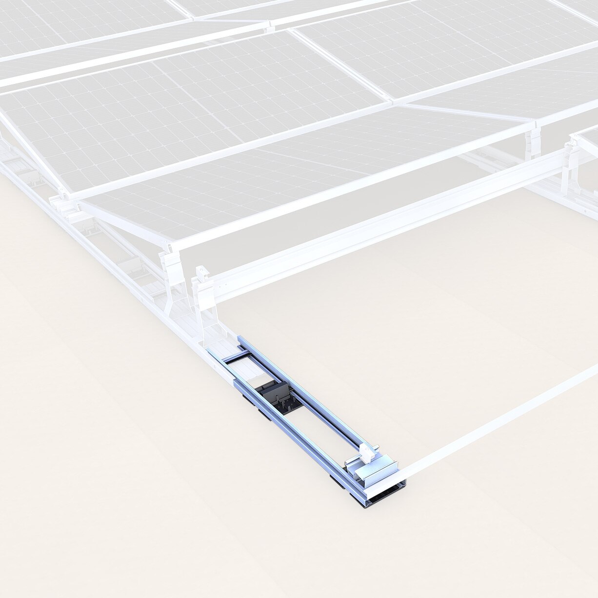 Solar Modules Mounting Structure - novotegra Edge closure set 970mm ...