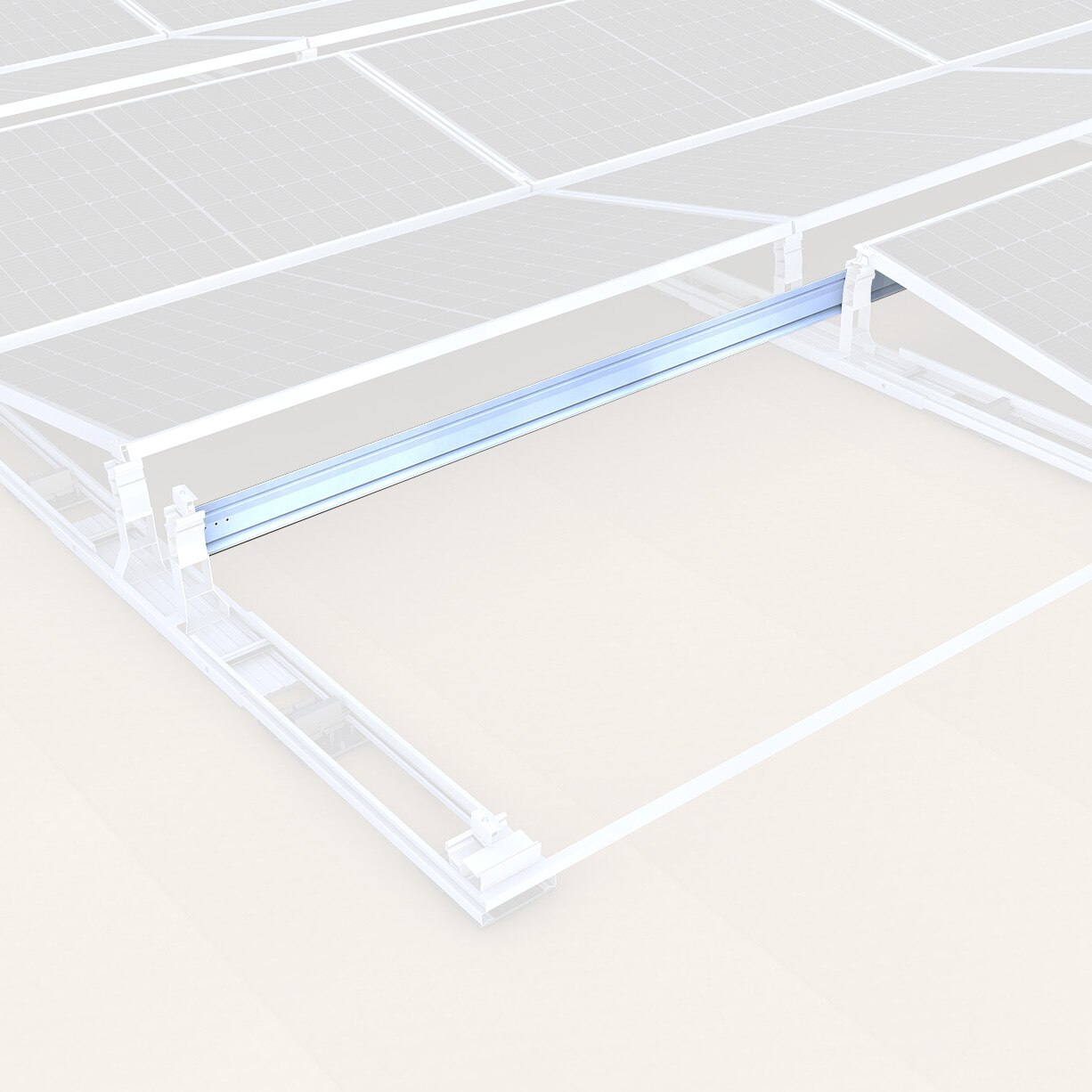 Solar Modules Mounting Structure - novotegra Crossbar 2.00m - BayWa r.e.