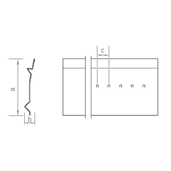 Solar Modules Mounting Structure - novotegra Crossbar 2.40m - BayWa r.e.