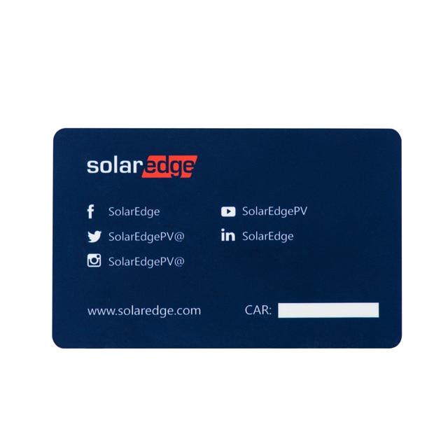 E-Mobility - SolarEdge RFID cards - Set of 10 pcs - BayWa r.e.
