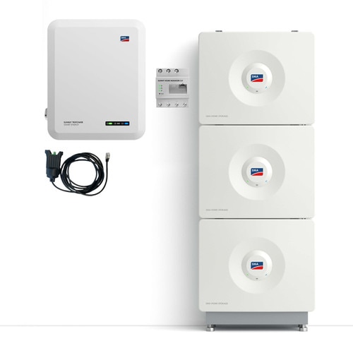 Solar Home Solution Set - SMA-SMA Home Storage 9.8 kWh Set for floor ...
